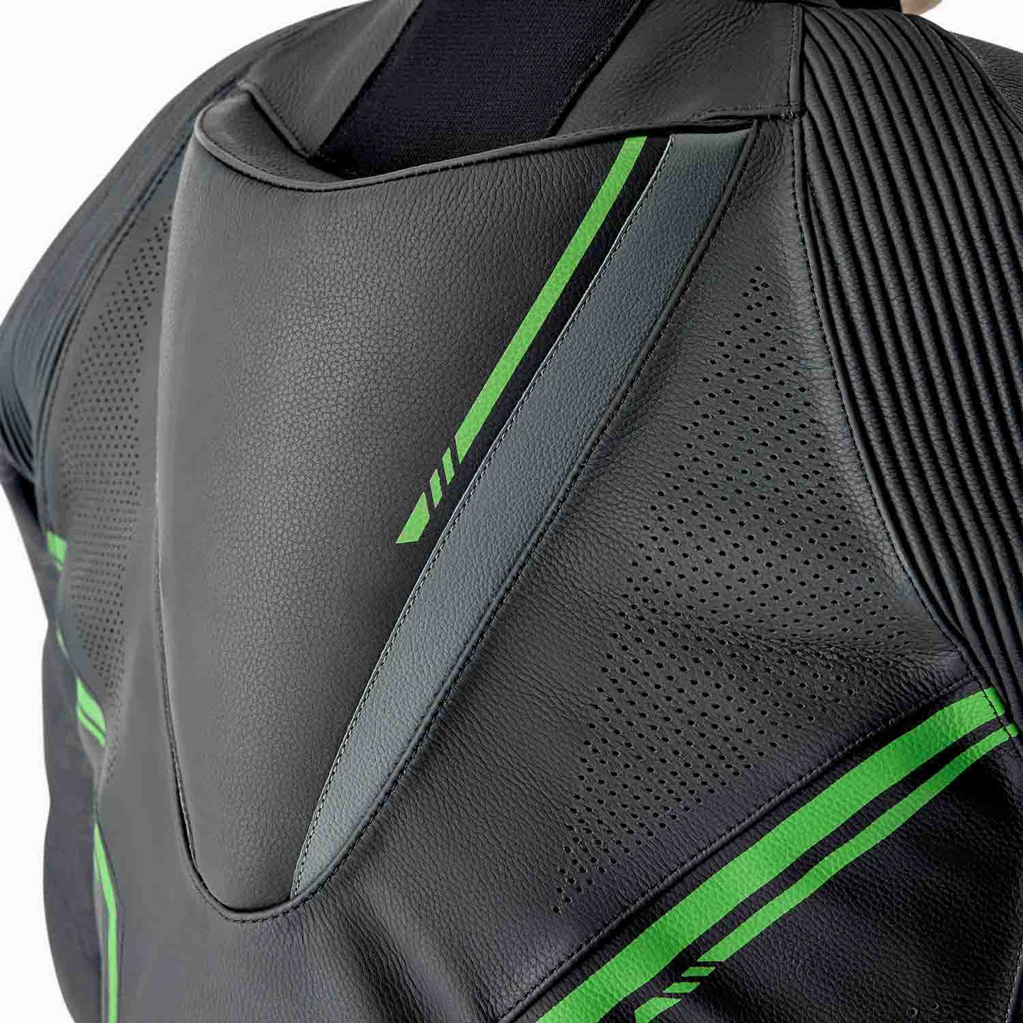 RST S1 D30 Leather Suit Black/Flo Green | Gearchange Online – Gear ...