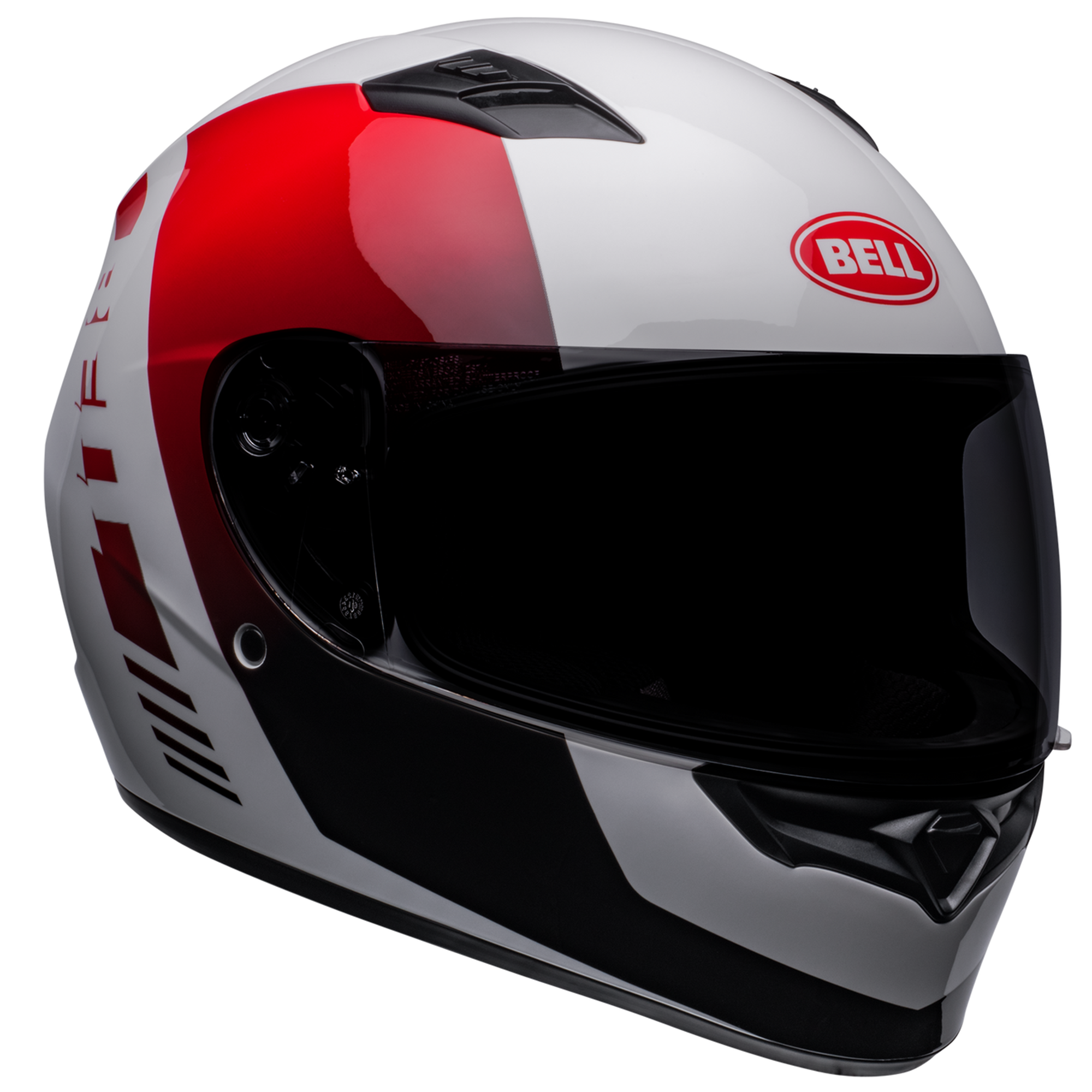 Bell Qualifier - Turnpike White/Crimson – Gear Change Online
