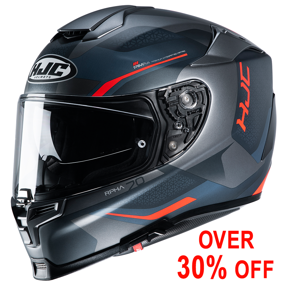 HJC RPHA 70 Full Face Motorcycle Helmet Kosis Orange – Gear Change Online