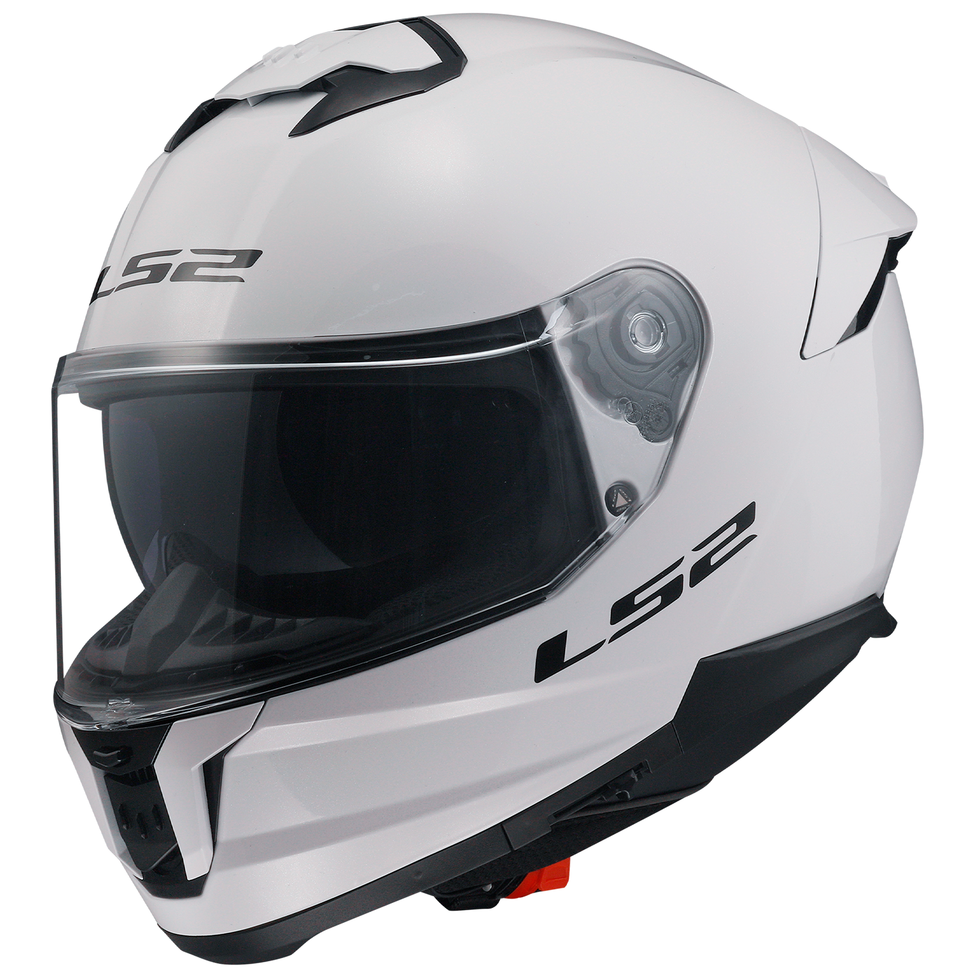LS2 FF808 Stream 2 Motorcycle Helmet Gloss White | Gearchange Online ...