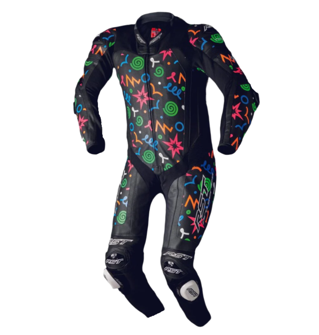 RST Pro Series Evo Airbag Men's Leather Suit - Doodle | Gearchange ...