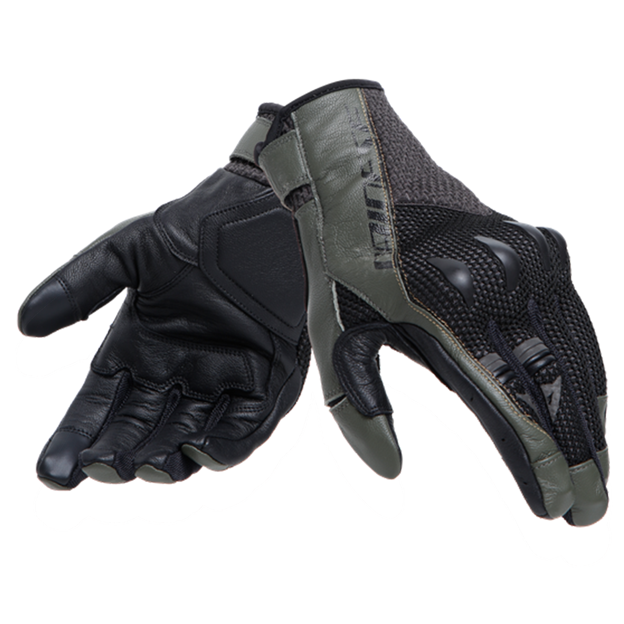 Dainese Karakum Ergo-Tek - Black/Army Green (70H) – Gear Change Online