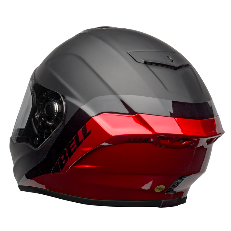 Bell Star DLX MIPS Shockwave Motorcycle Helmet - Includes Dark Visor ...